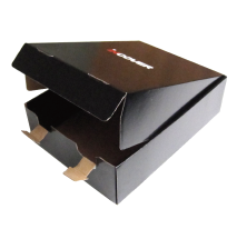 Silver Hot Foil CMYK 4C Printing Kraft Corrugated Boxes , Cardboard ...