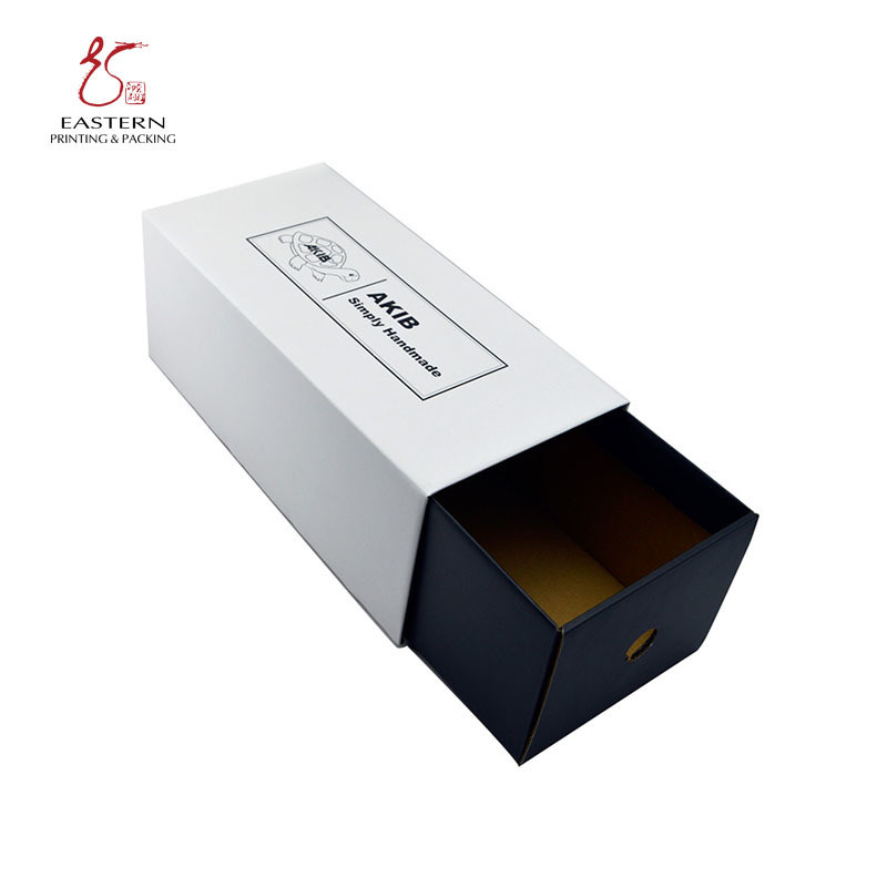 Custom Printed Corrugated Cardboard Shoe Box with Logo | Single Slide ...