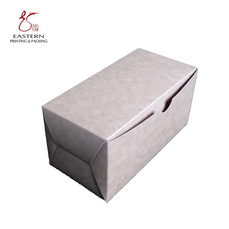 Pantone Color Kraft Paper 8 Inch Cake Box SGS Approval