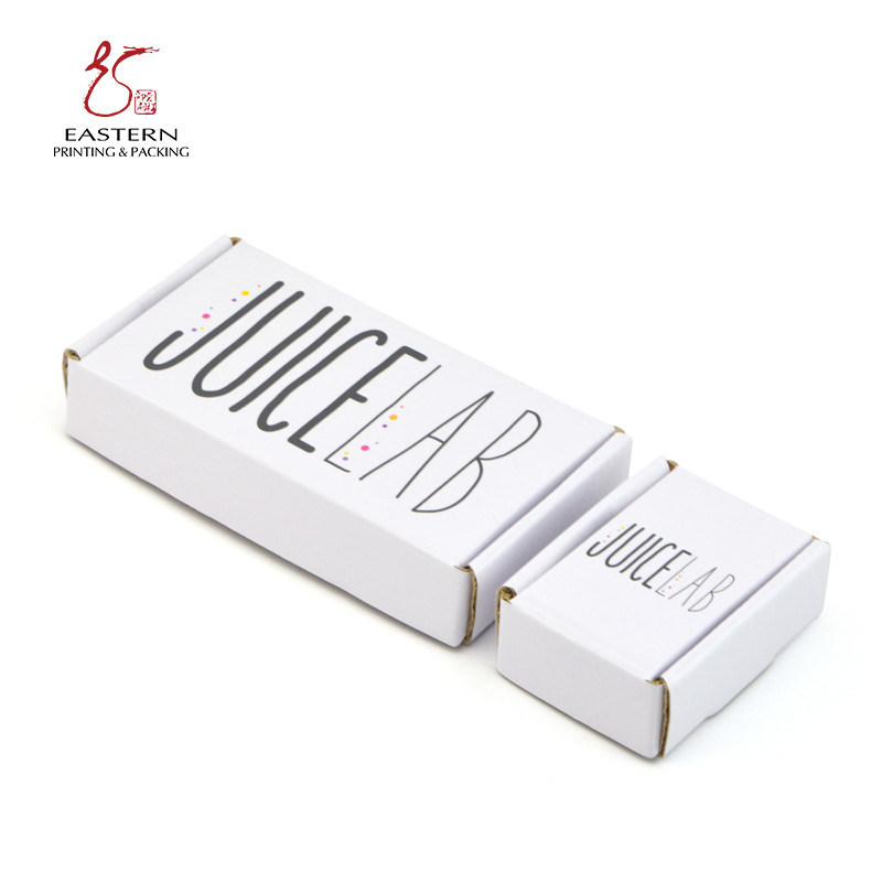 CMYK 4C Printing Recycled Corrugated Cardboard Box E Fute Hot Stamping