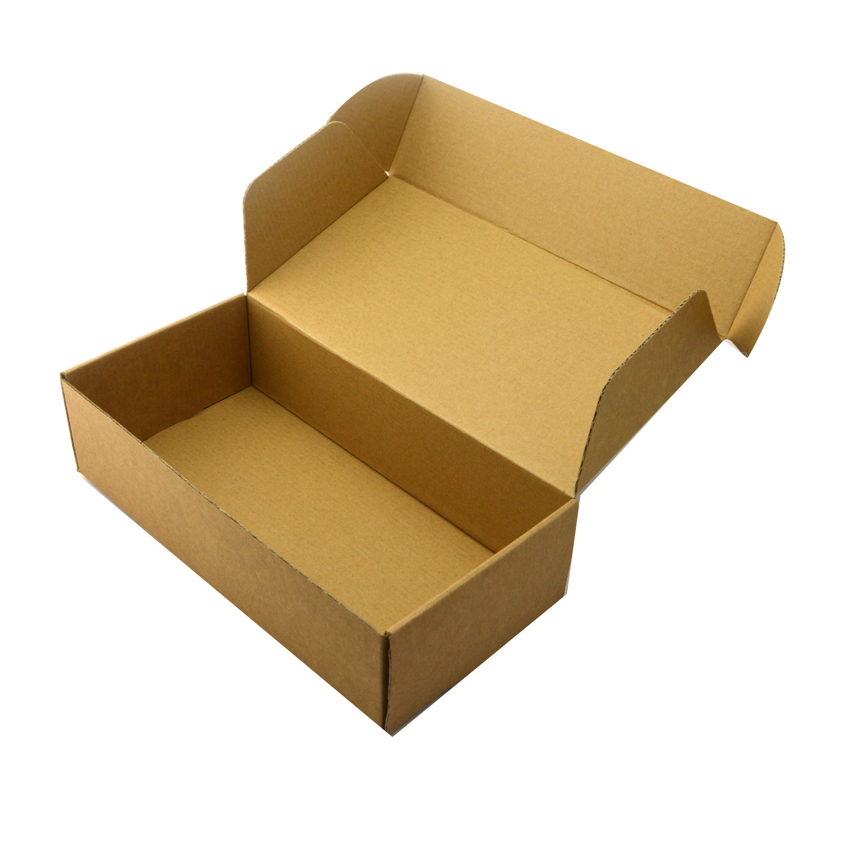 Silver Hot Foil CMYK 4C Printing Kraft Corrugated Boxes , Cardboard ...