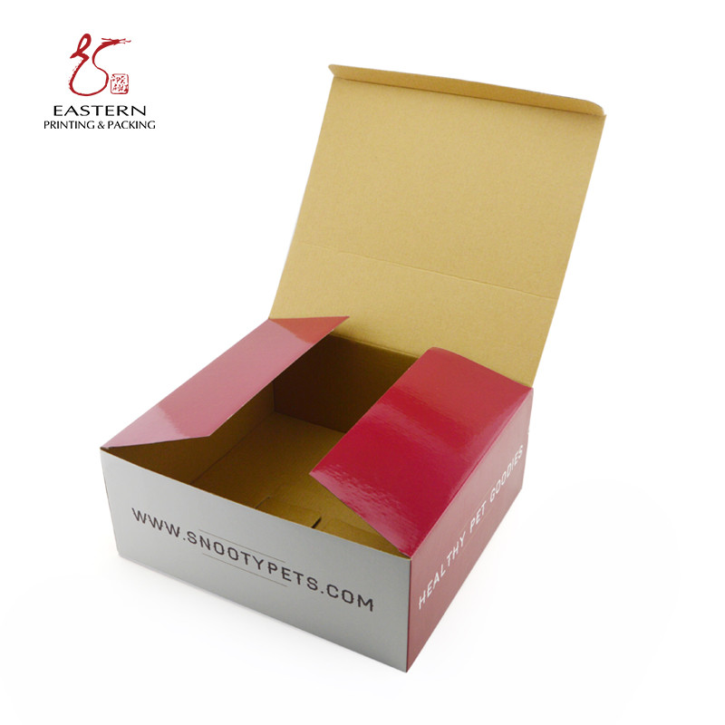 300gsm CCNB Colored Printed Cardboard Boxes Eco Friendly Glossy Lamination